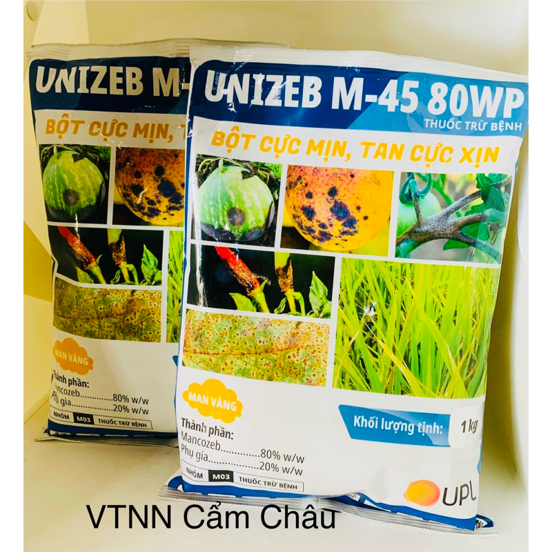 UNIZEB M-45 80WP bột vàng - UPL (Kg): thán thư, vàng lá, sương mai ...