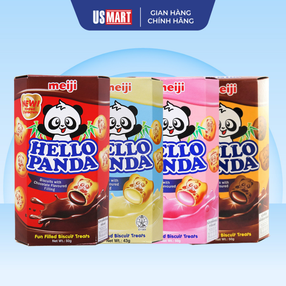 Bánh Gấu Meiji Hello Panda 50g (Nhiều vị) | Shopee Việt Nam