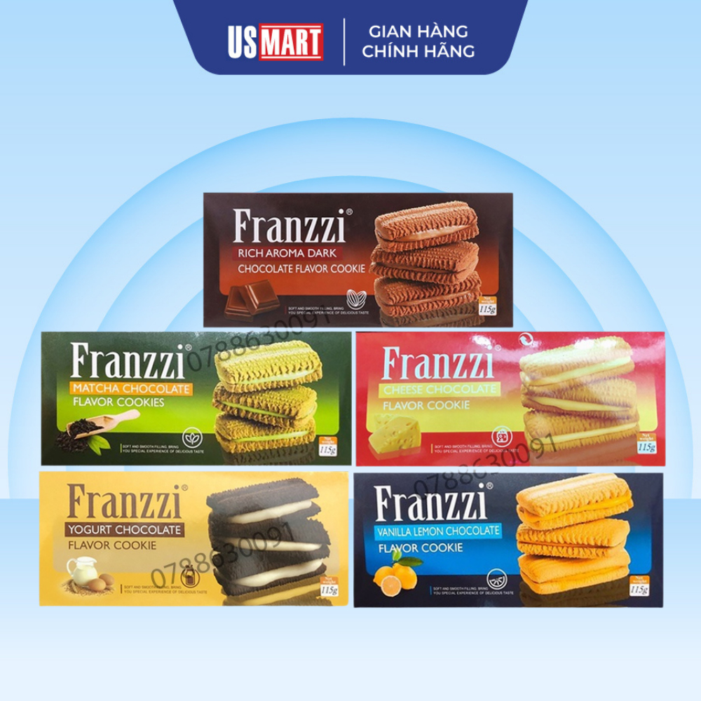 Bánh Quy Nhân Kem Franzzi 115g | Shopee Việt Nam