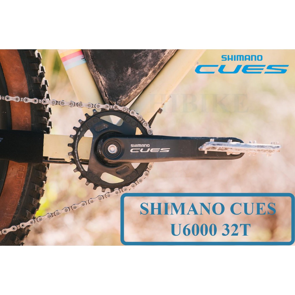 Giò Dĩa Shimano Cues U6000 32T Bộ Đùi Đĩa Xe Đạp 1 Tầng | Shopee Việt Nam