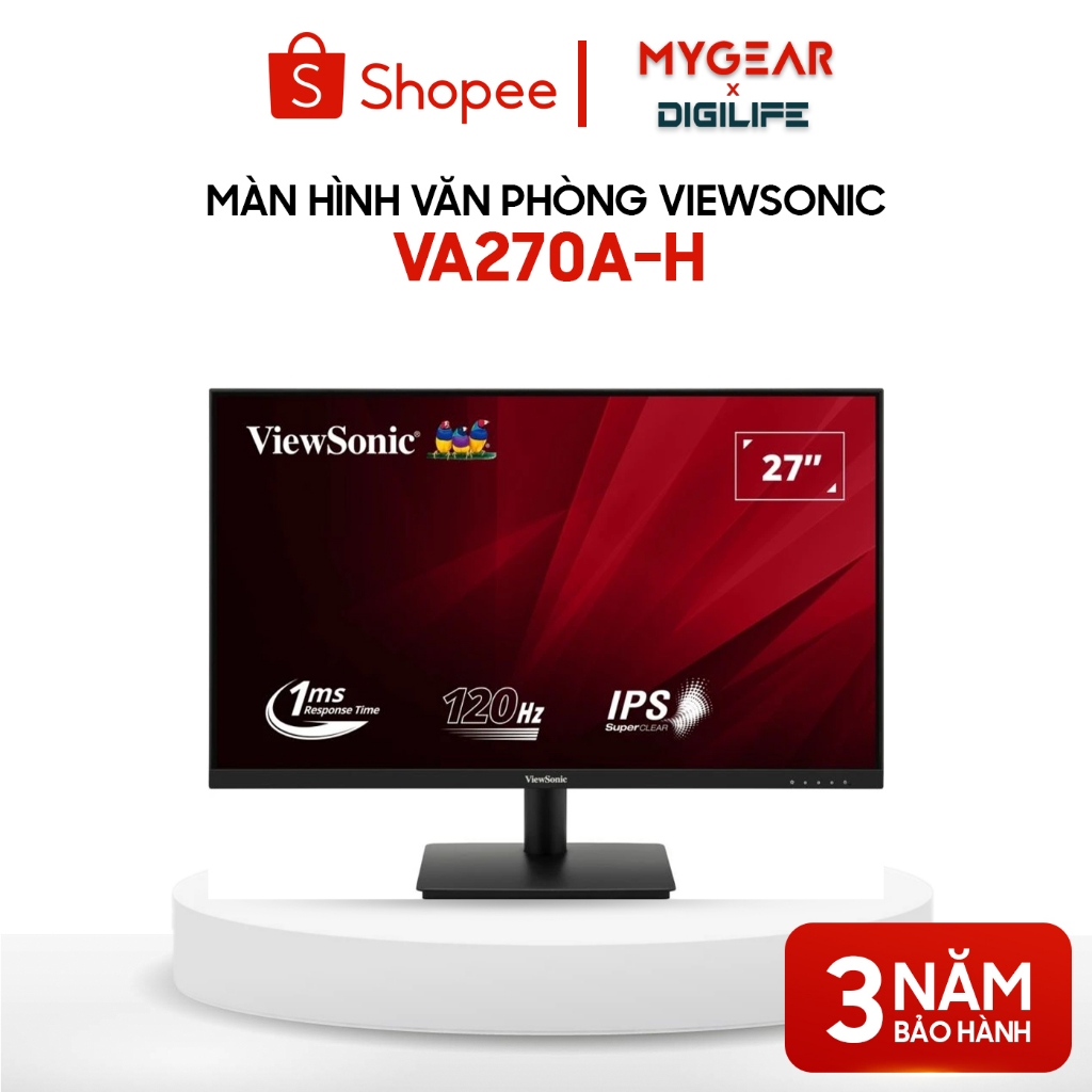 Màn hình ViewSonic VA240-H VA270-H VA240A-H VA270A-H 24-27 inch FHD IPS ...