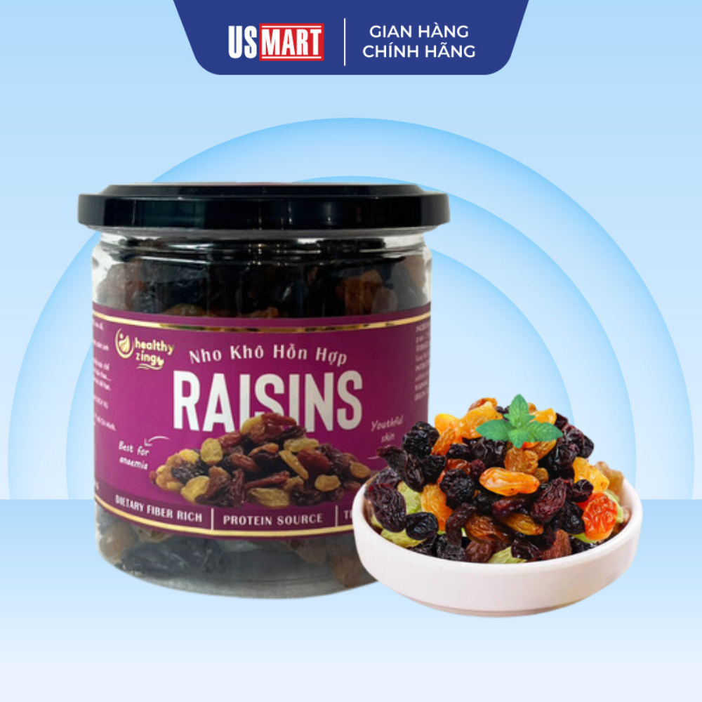 Nho Khô Raisins Chile Mix 3 Loại Healthy Zing 250g | Shopee Việt Nam