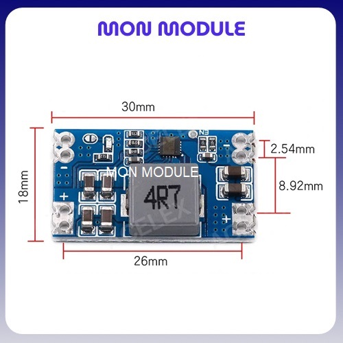 [Mini 560][4.3V] Mạch giảm áp Mini560 4.3V | Shopee Việt Nam