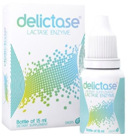 Men tiêu hóa Delictase Lactase Enzym 15ml, hỗ trợ ngừa tiêu chảy, nôn trớ, kém hấp thụ do bất ...