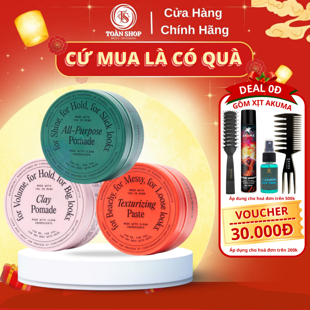 Sáp Vuốt Tóc Firsthand Supply Clay Pomade , Supply Texturizing Paste ...