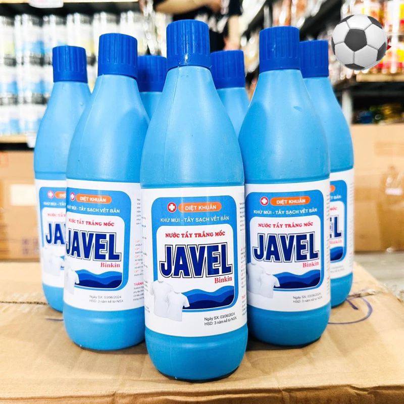 Nuớc Tẩy Javel 1 Lít, Nước Tẩy Trắng Quần Áo Javel, Nước Tẩy Đa Năng ...