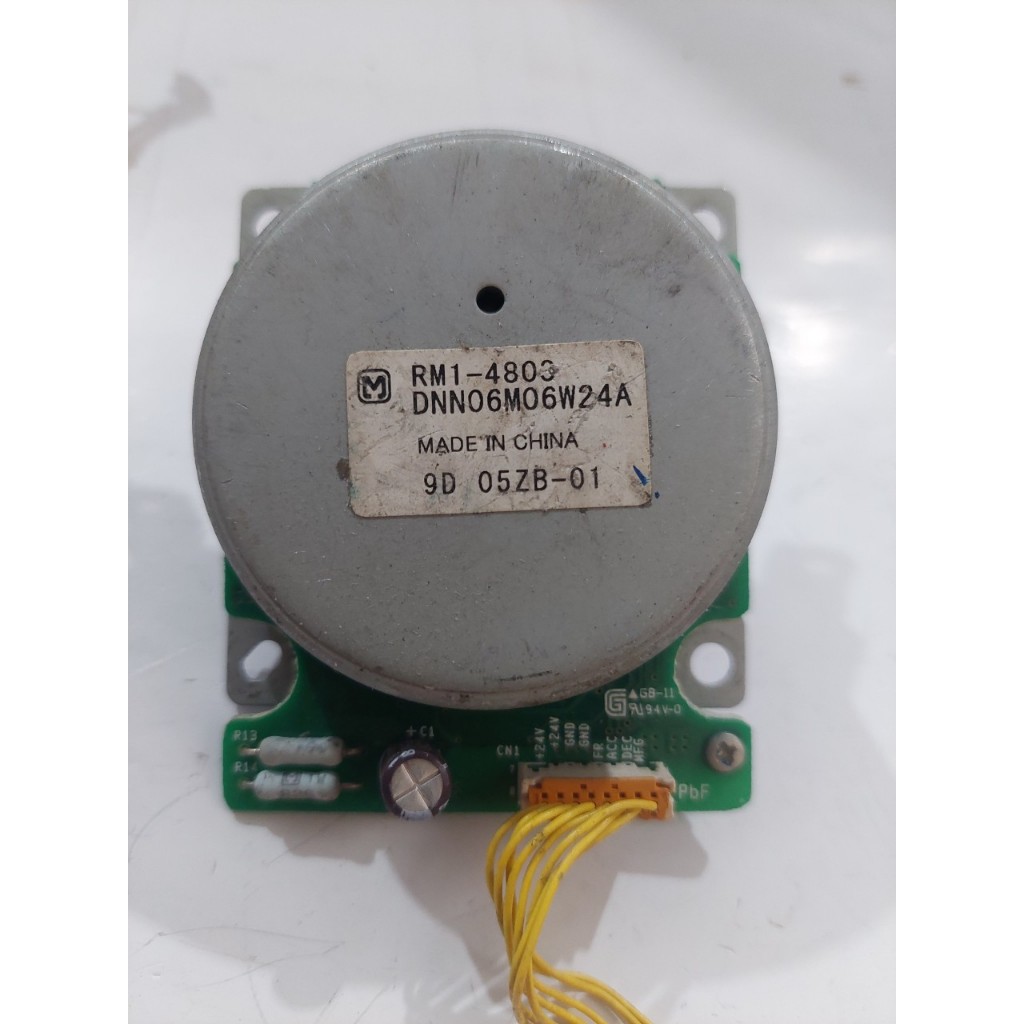 Motor RM1-4803 DNN06M06W24A (bóc máy) chân DEC chạy trực tiếp, chế DIY ...