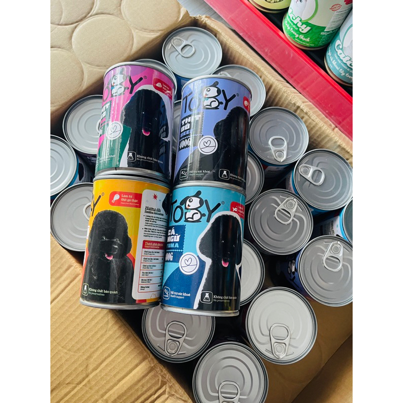 PATE LON CHO CHÓ TOBY LON 400G THỊT TƯƠI KHÔNG CHẤT BẢO QUẢN | Shopee ...