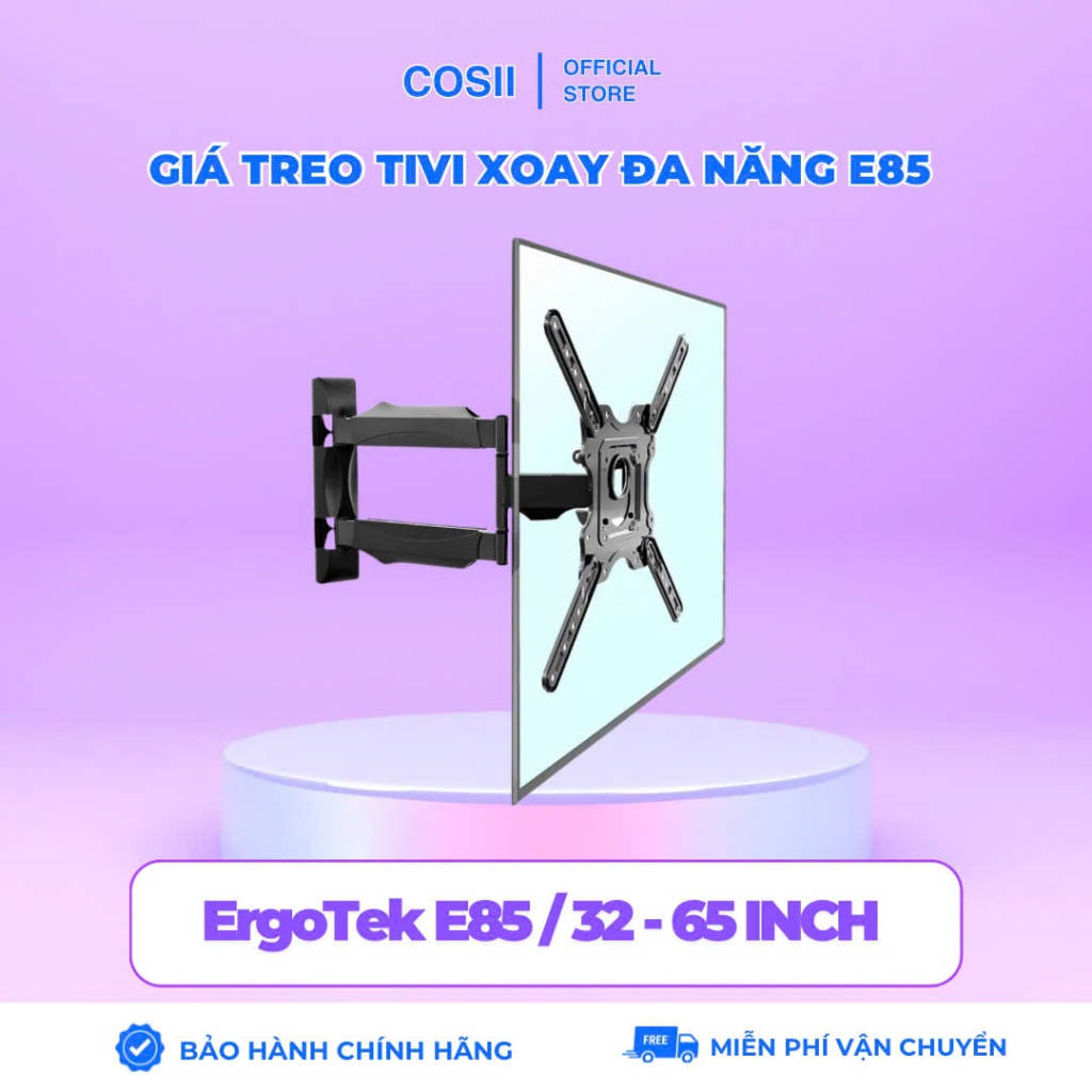 Giá Treo Tivi Đa Năng ErgoTek E85 32 - 65 Inch - Khung Treo Tivi Xoay Góc Đa Năng ( Hàng Nhập ...