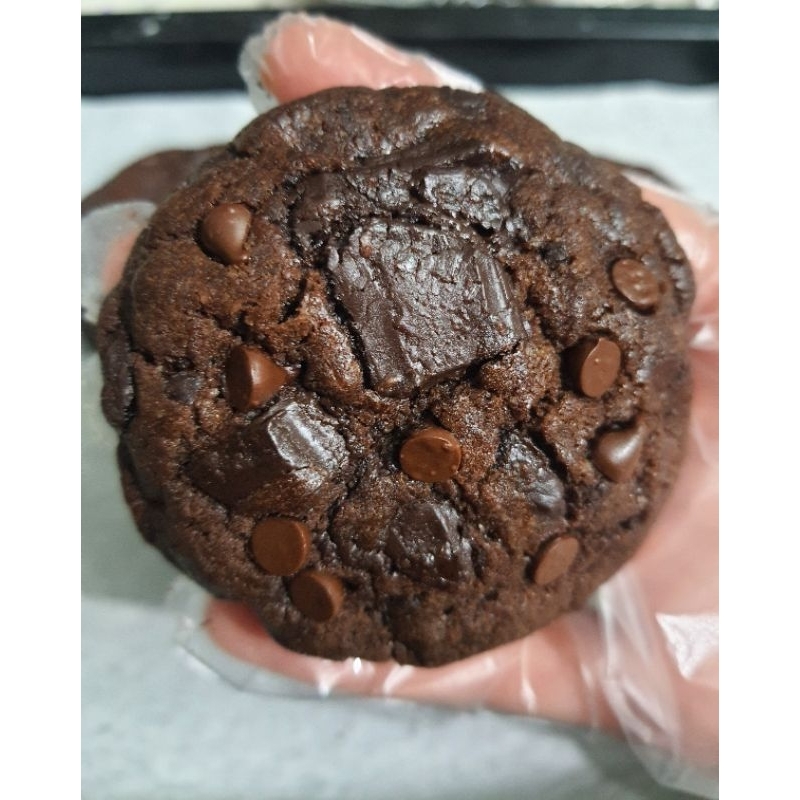 Chocolate Cookies big size set 200gr - 4c (NewYork cookies) | Shopee ...