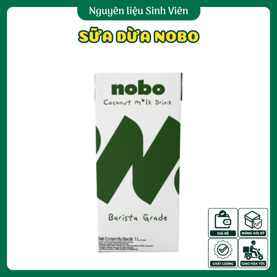Sữa dừa Nobo (1L) | Shopee Việt Nam