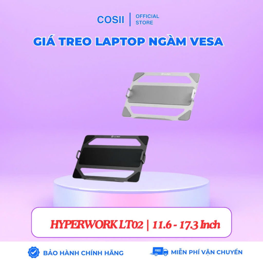 Giá Đỡ Laptop HyperWork LT02 - Giá treo laptop ngàm Vesa HyperWork ( Hàng Nhập Khẩu ) | Shopee ...