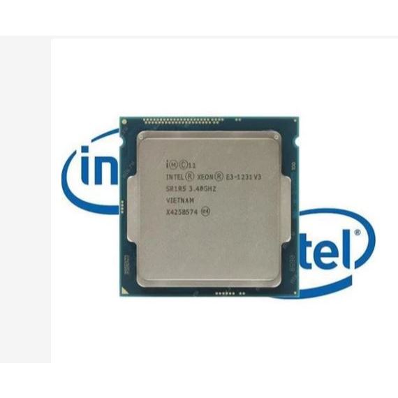 Bộ vi xử lý (chíp) INTEL XEON E3 1231V3 (tương đương i7 4770) | Shopee ...