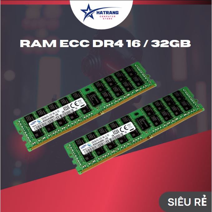 Ram Ecc 32Gb Ddr4, 16Gb ddr4 bus 2133 chạy main x99 dual xeon | Shopee ...