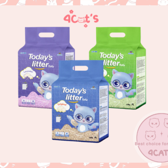 Cát đậu nành TODAY'S LITTER 7 Lít cho mèo | Shopee Việt Nam