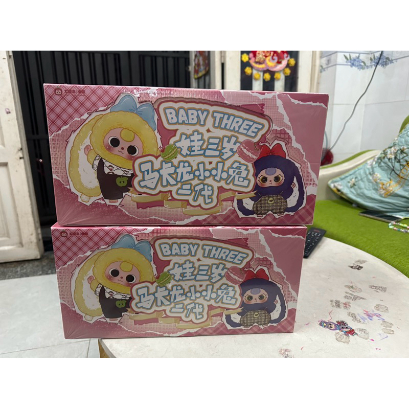 Set 6 hộp Baby three Macaron v2 full blindbox mới new seal chính hãng ...