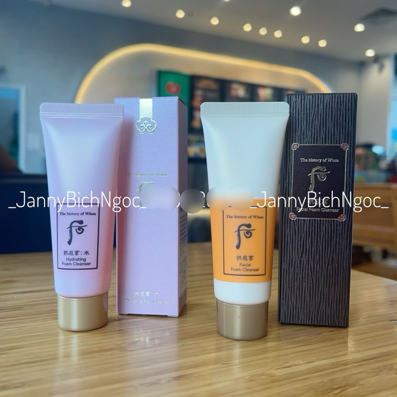 [CÓ HỘP - DATE MỚI] SỮA RỬA MẶT WHOO HOÀNG CUNG 40ML | Shopee Việt Nam