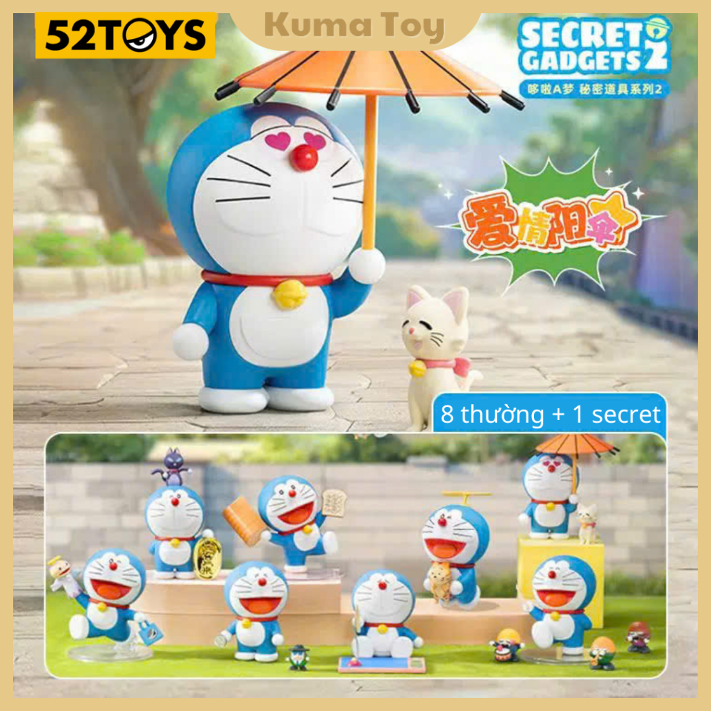 Blindbox mô hình Doraemon Secret Gadget 2 52Toys - Hộp mù bất ngờ ngẫu ...