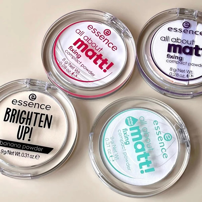 (đọc mô tả) Phấn phủ Essence All About Matt Fixing Compact Powder dạng ...