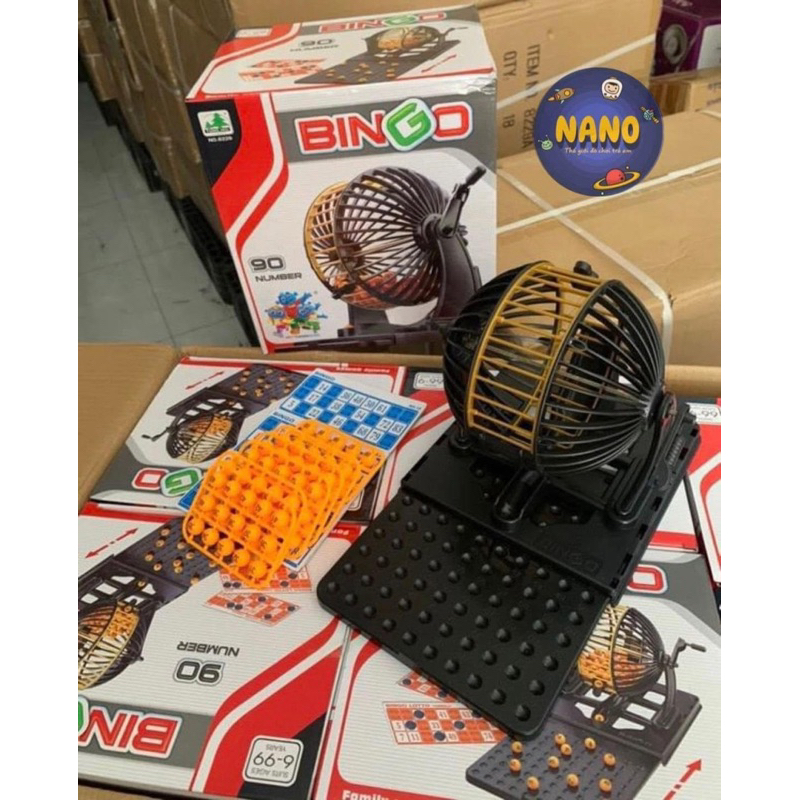 BỘ LỒNG QUAY LOTO BINGO 90 SỐ | Shopee Việt Nam