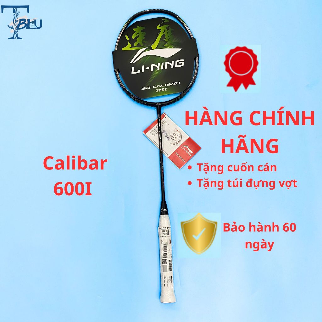 Vợt cầu lông Li-Ning 3D CALIBAR 600I INSTINCT 4U Chính Hãng | Shopee ...