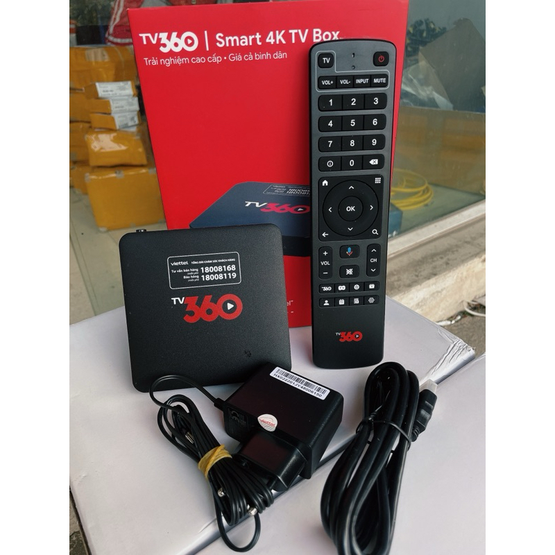 Đầu Box TV 360 có hộp kèm theo đã crack xem miễn phí trương trình ...