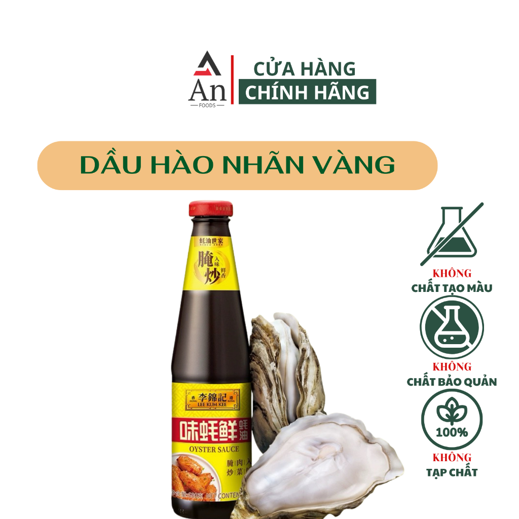Dầu hào vàng Lee Kum Kee thượng hạng 680g hàng nội địa Hong Kong ...