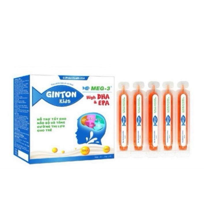GINTON Kids Hỗ trợ phát triển trí não và tăng cường thị lực cho trẻ ...