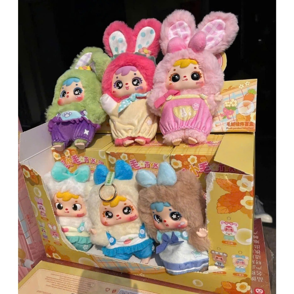 Blindbox Babythree Tyke 3 Dễ Thương – Hộp Mù Búp Bê Thỏ Gấu Bông Tyke 3 ...