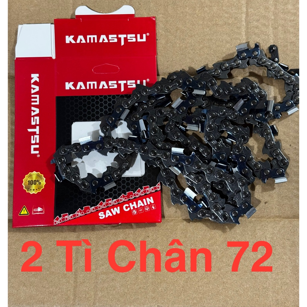 Xích cưa KAMASTSU.S 72, V6, V3 ( Có cắt mắt theo yêu cầu 30,34,36,42,46,51,57 mắt) | Shopee Việt Nam