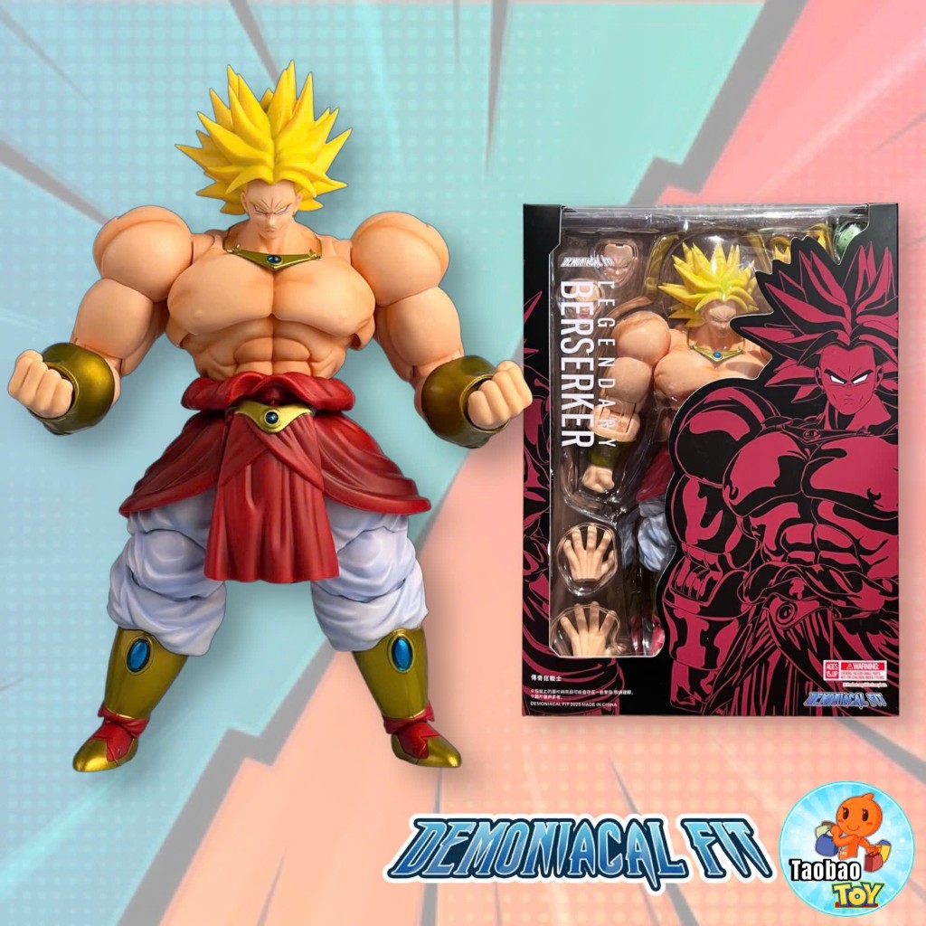 Mô Hình Demoniacal Fit Broly Super Saiyan DF Broly SSJ Dragon Ball 1/12 ...