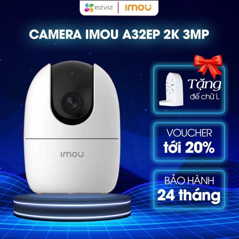 Camera wifi trong nhà quay quét 3MP IMOU IPC-A32EP-L , Đàm thoại 2 ...