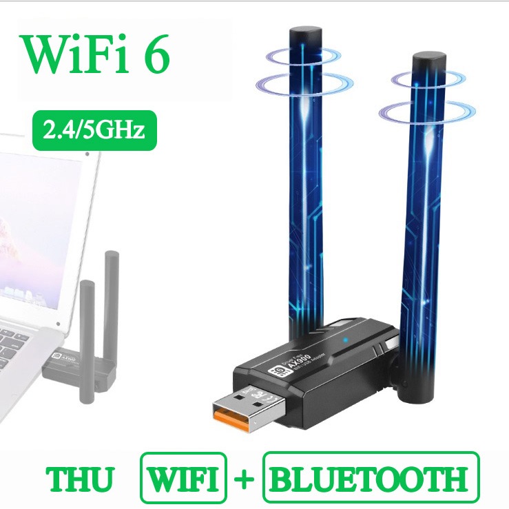 Card Mạng USB Thu Wifi 900M 2.4G & 5G + Bluetooth 5.4 Tốc Độ Cao | Shopee Việt Nam