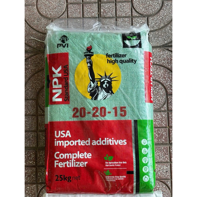 PHÂN BÓN NPK 20-20-15 ( bao 25kg ) | Shopee Việt Nam