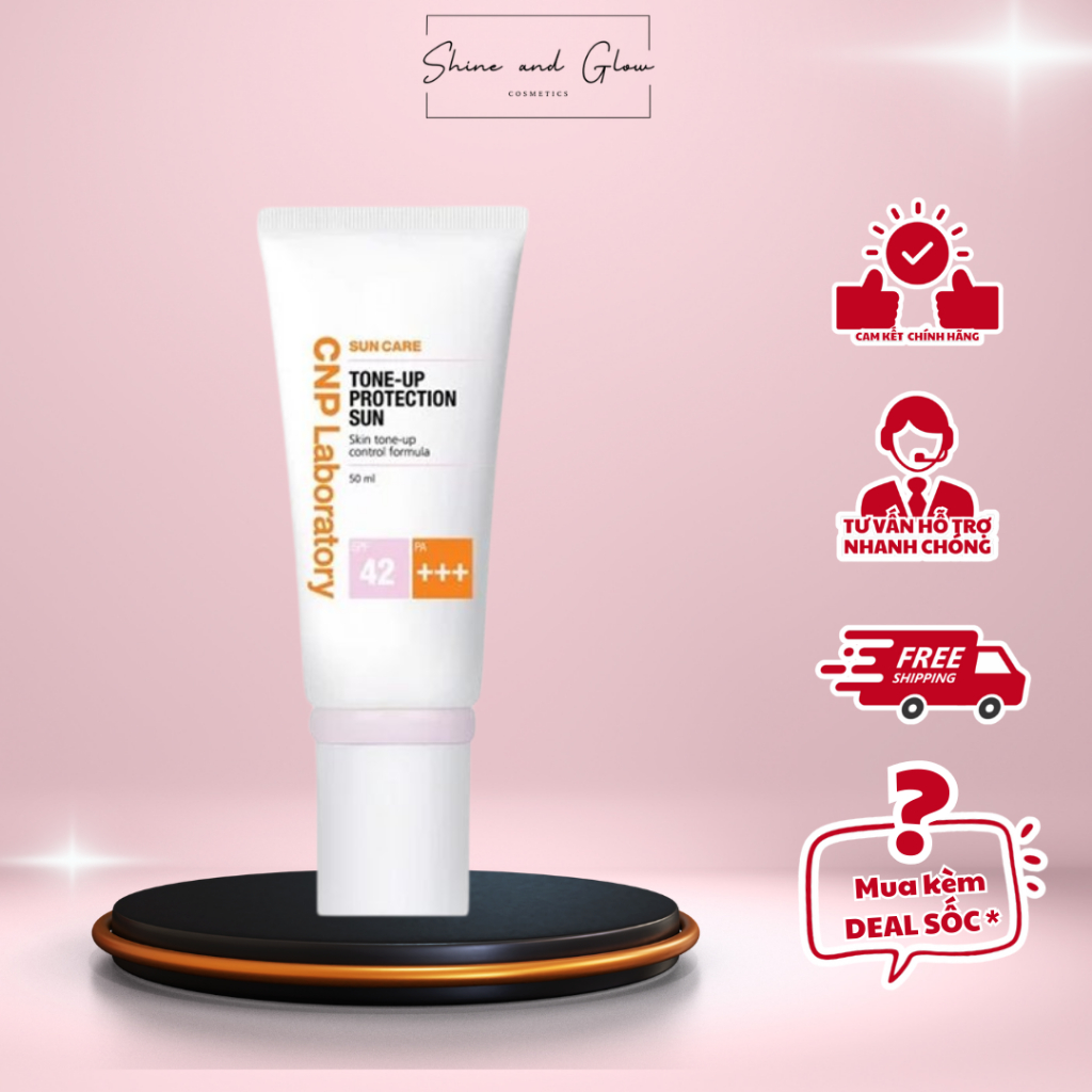 Kem chống nắng nâng tone CNP Laboratory Tone-Up Protection Sun SPF42 PA ...