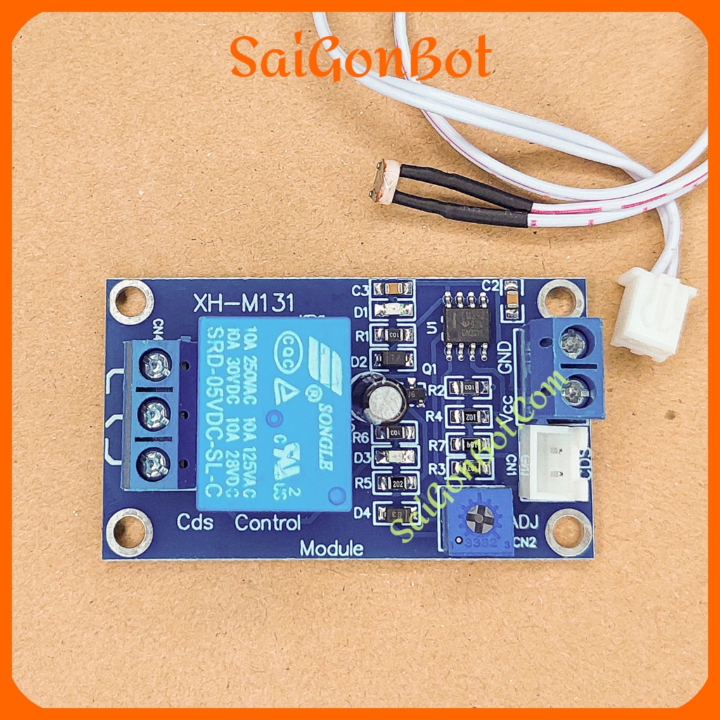 Module Cảm Biến Sáng Tự Động (5V-12V DC) - Tích Hợp Relay / 5V-12V DC ...
