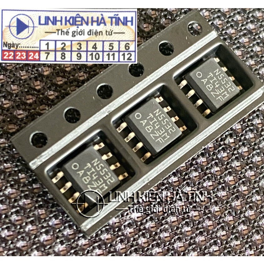 Combo 15 IC khuếch đại NE5532 N5532 dán Sop-8 mới chất lượng -BB10 ...