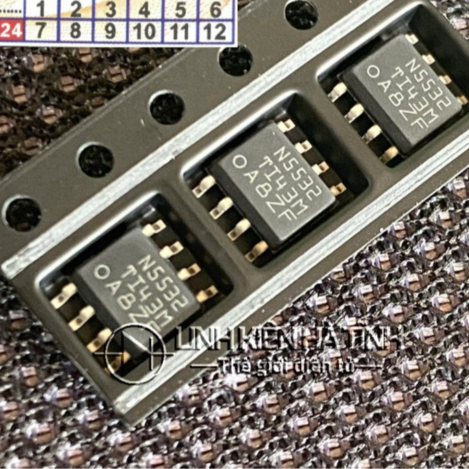 Combo 10 NE5532 IC khuếch đại N5532 linh kiện dán Sop-8 mới chất lượng | Shopee Việt Nam