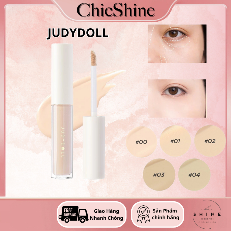JUDYDOLL Kem che khuyết điểm Traceless Cloud-Touch Concealer Không ...
