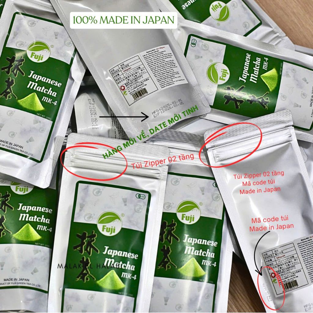 Bột matcha MK4 Fuji gói 100gram- HÀNG NHẬT BẢN CHÍNH HÃNG | Shopee Việt Nam