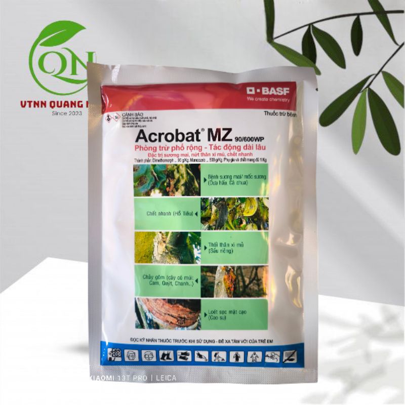 Acrobat MZ 90/600WP đặc trị các loại nấm kháng thuốc 100g | Shopee Việt Nam
