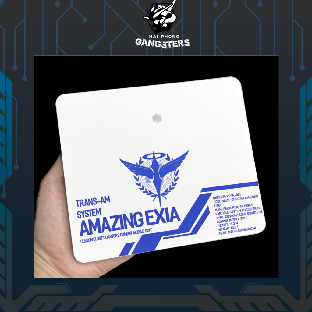 BE - Phụ kiện Base mica cho gundam size MG 1/100 (Series Gundam Exia 00 ...