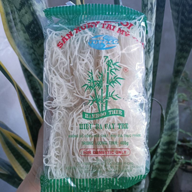Bún vắt VUÔNG Ba cây tre- Mỹ Tho 400gr (nội địa ) | Shopee Việt Nam