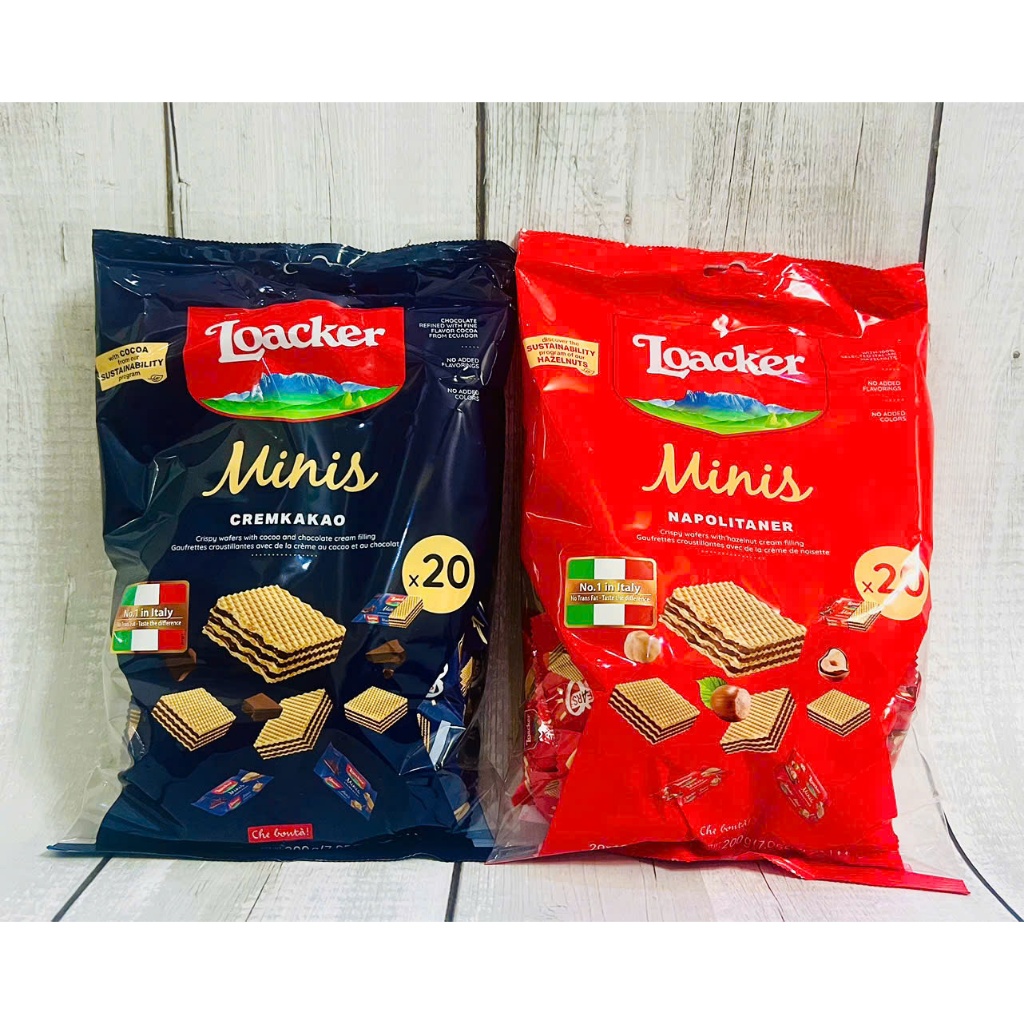 Bánh Xốp Loacker Minis 200g | Shopee Việt Nam