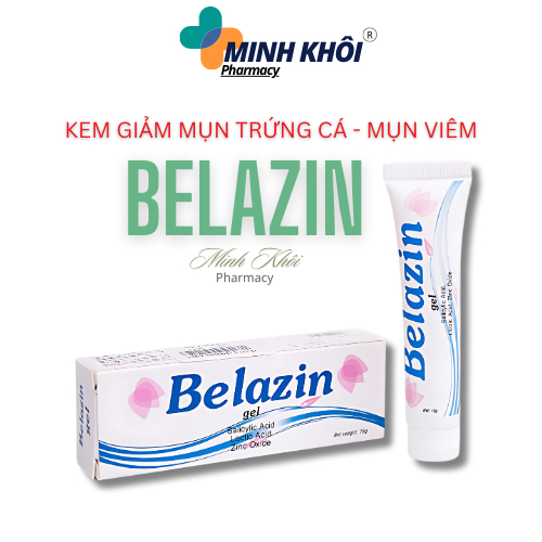 Belazin gel 15g ngăn ngừa và giảm mụn nhanh - chính hãng Gamma | Shopee ...