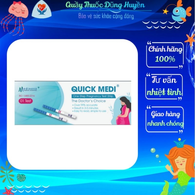 [Chính hãng] Que thử thai Quick Medi . | Shopee Việt Nam