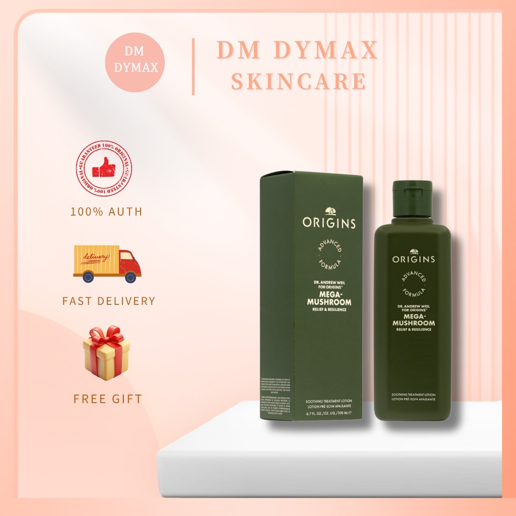 DM DYMAX - 【Mẫu mới】Toner nấm phục hồi da O-RIG.INS Mega-Mushroom & Treatment Lotion Nấm Làm ...