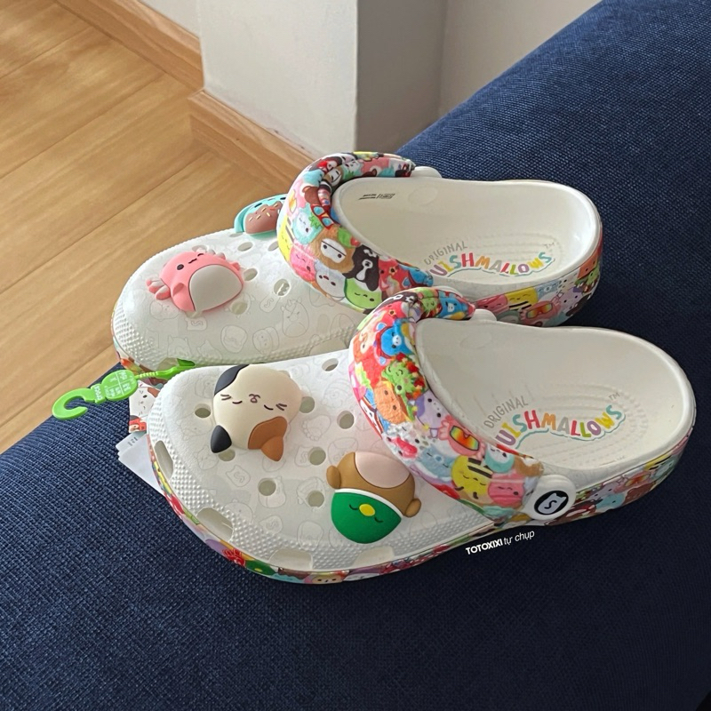 Dép Crocs x Squish mallows (CHÍNH HÃNG) | Shopee Việt Nam