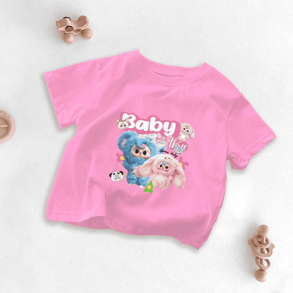 Áo thun Baby Three bé gái, áo Baby Three cho bé Elio 7kg đến 32kg ...