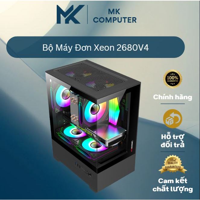 PC Xeon E5-2680V4 | RAM ECC 64GB | GTX 1060 3GB | SSD 250GB | Main X99 ...